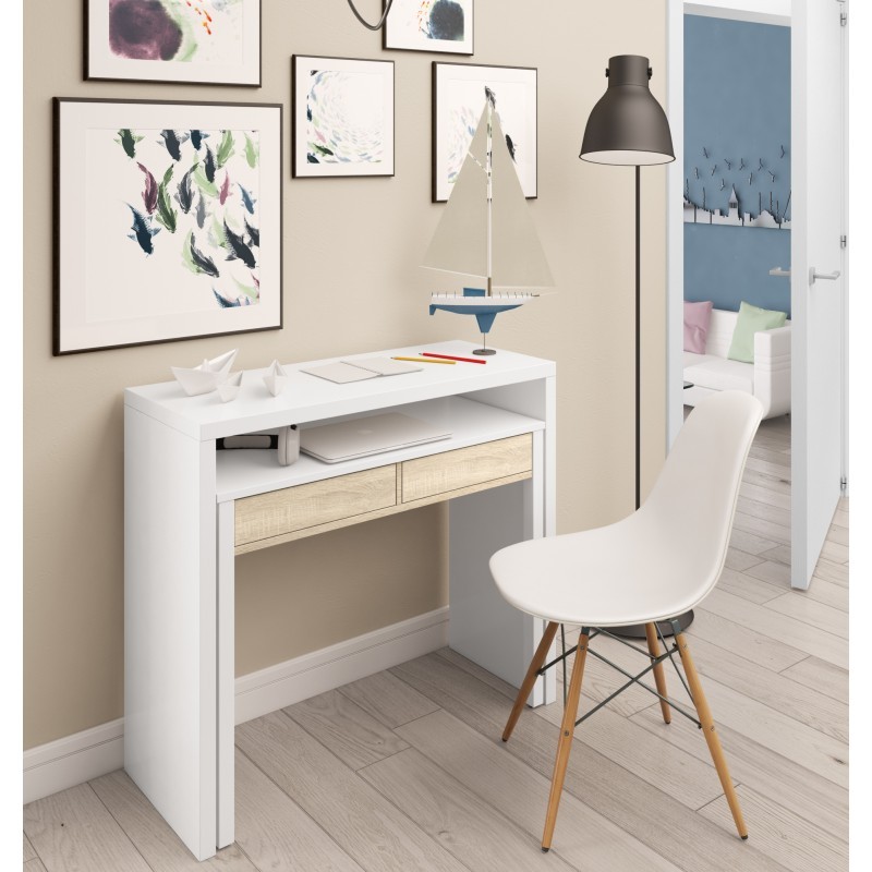 Bureau Console Extensible Bois - Price 3 Bureau Console Extensible Bois - Price 3